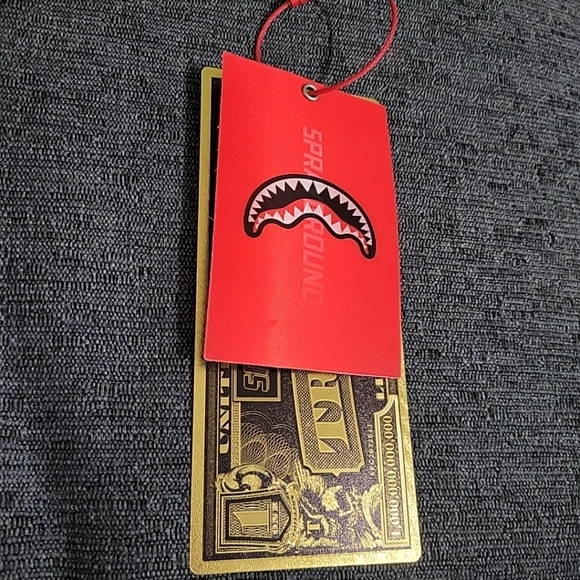 Sprayground | Accessories | Sprayground Gold Money Tag | Poshmark